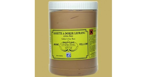 Lefranc & Bourgeois Yellow Gilders Clay 1 KG