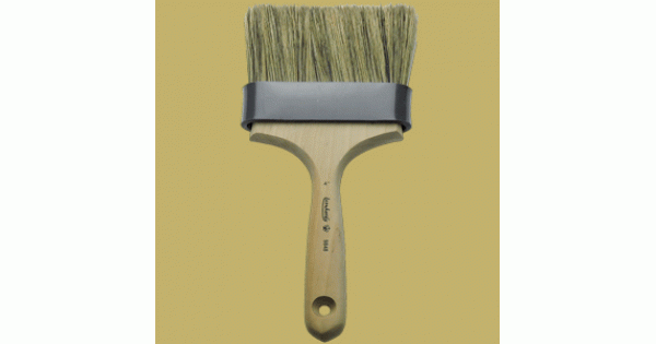 4" Flat Staining Brush