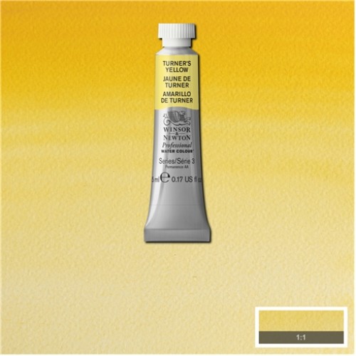 Winsor & Newton Professional Watercolour - Turner's Yellow 5ml (649)