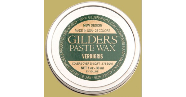 Gilders Paste Wax - Verdigris 30ml