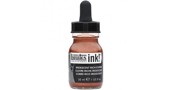 Liquitex Ink Iridescent Rich Copper 30ml