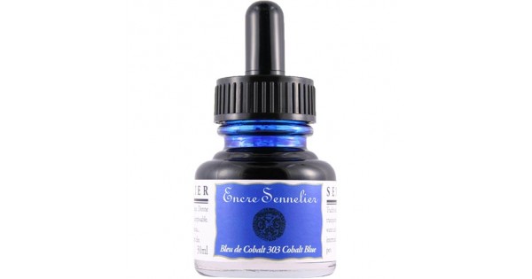 Sennelier Cobalt Blue Ink 30 ml