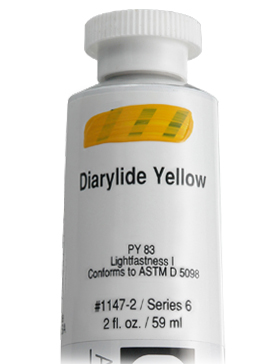 Golden Heavy Body Artist Acrylics Diarylide Yellow 59ml