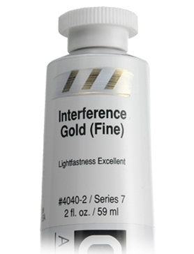 Golden Heavy Body Artist Acrylics Interference Gold (fine) 59ml